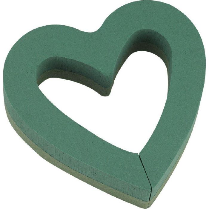 OASIS® Wet floral foam Open heart, wedding decoration, Foam Frames ...