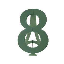 OASIS Wet floral foam Number 8 SHARNA, Bioline wooden base, wooden ...