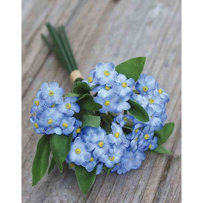Forget Me Not Silk Flowers