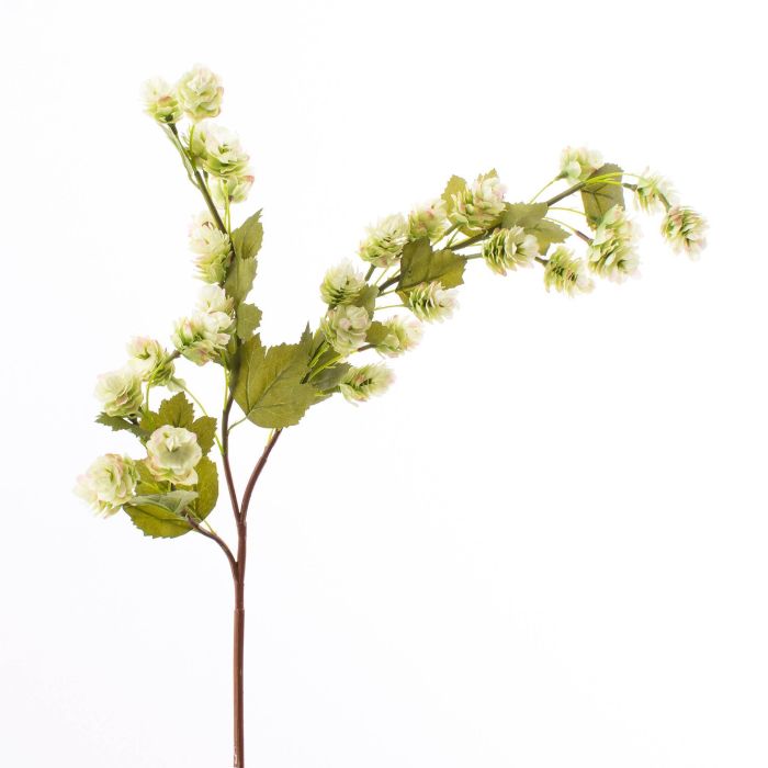 Fake Hops spray RAIMO, with flowers, green, 3ft/100cm - Fake plants