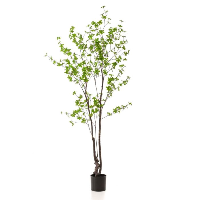 Artificial tree Tropaeolum speciosum TUFFY, artificial stem, green, 7ft ...